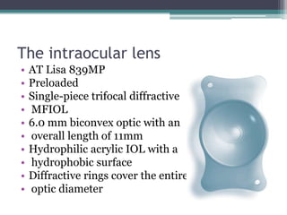 Visual acuity and patient satisfaction results with a new trifocal ...