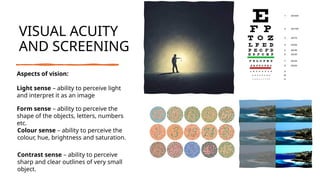 VISUAL ACUITY AND ITS SCREENING METHODS.pptx