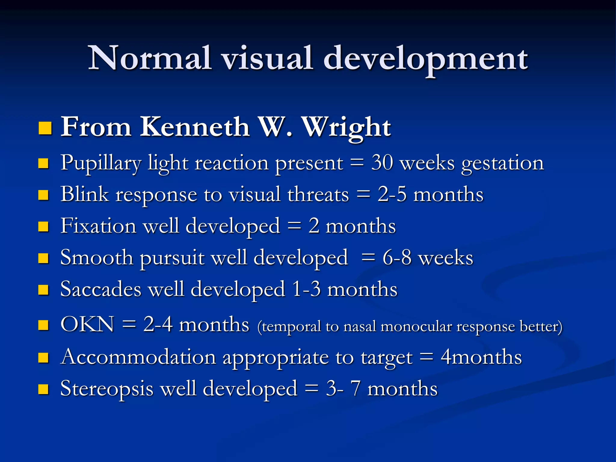 Visual acuity assessment in different group of age | PPTX