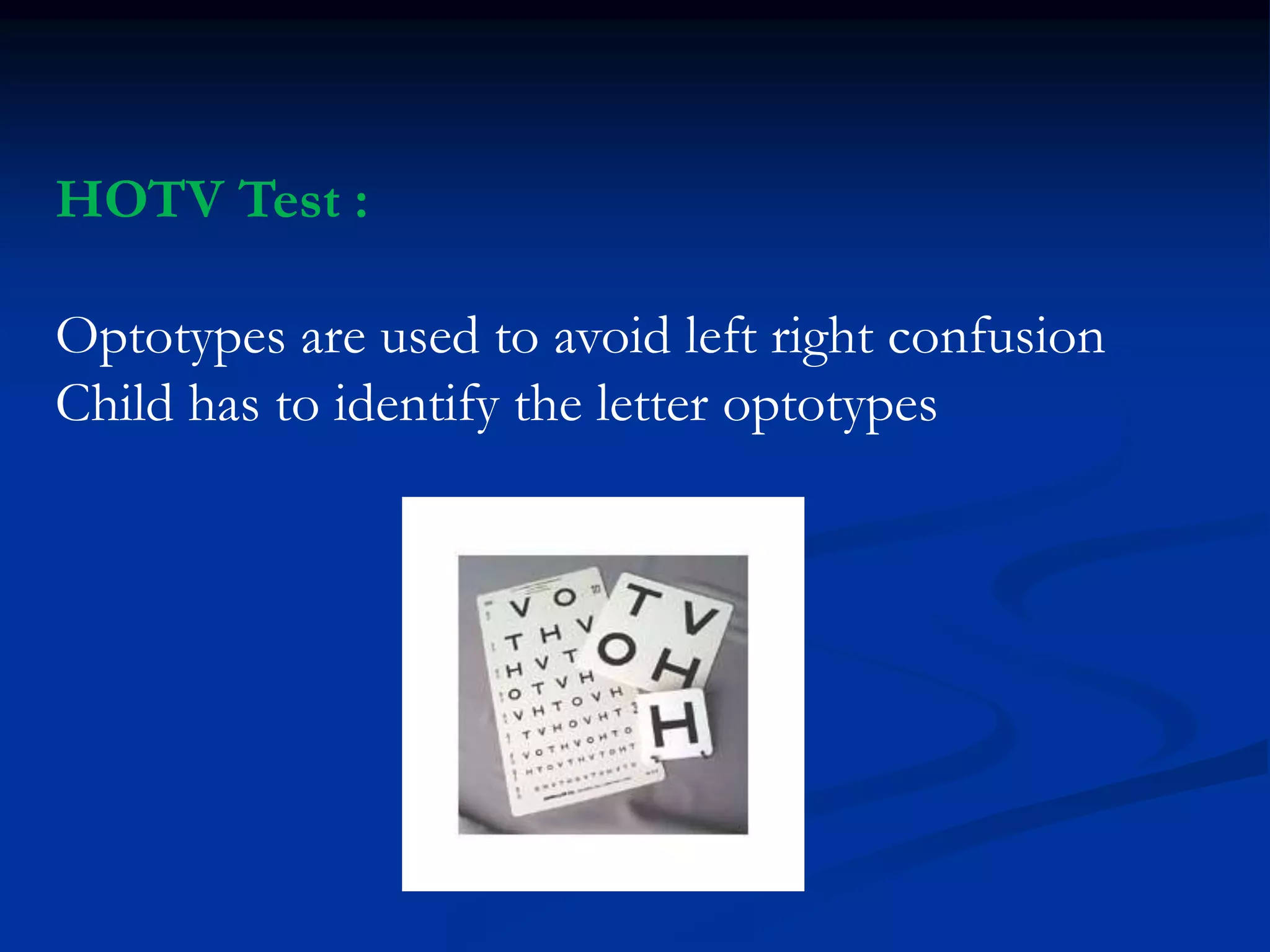 Visual acuity assessment in different group of age | PPTX