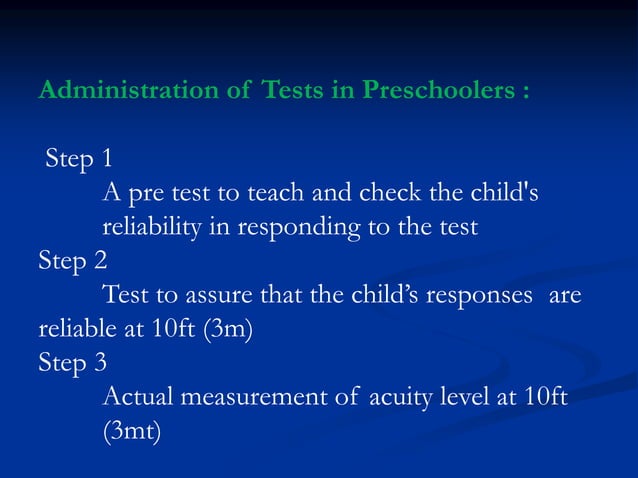 Visual acuity assessment in different group of age | PPTX | Parenting ...