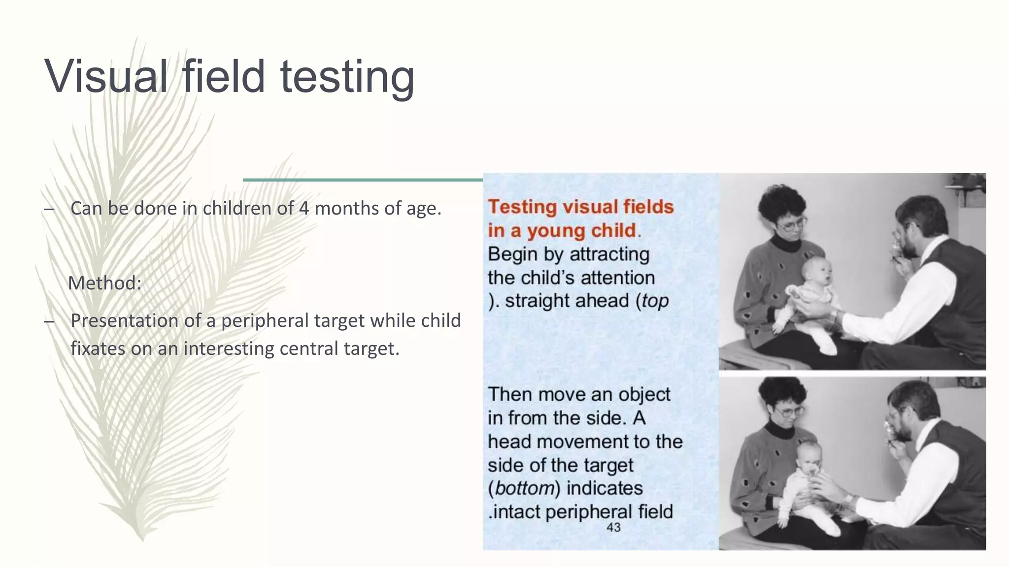 Visual acuity assessment in paediatric patients.pptx2222 | PPTX