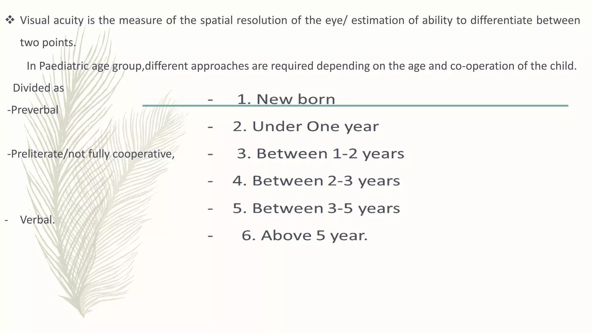 Visual acuity assessment in paediatric patients.pptx2222 | PPTX