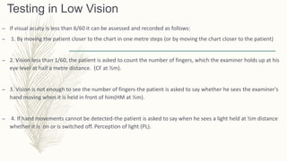 Visual acuity assessment in paediatric patients.pptx2222 | PPTX