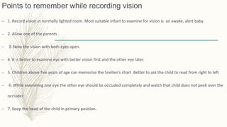 Visual acuity assessment in paediatric patients.pptx2222 | PPTX