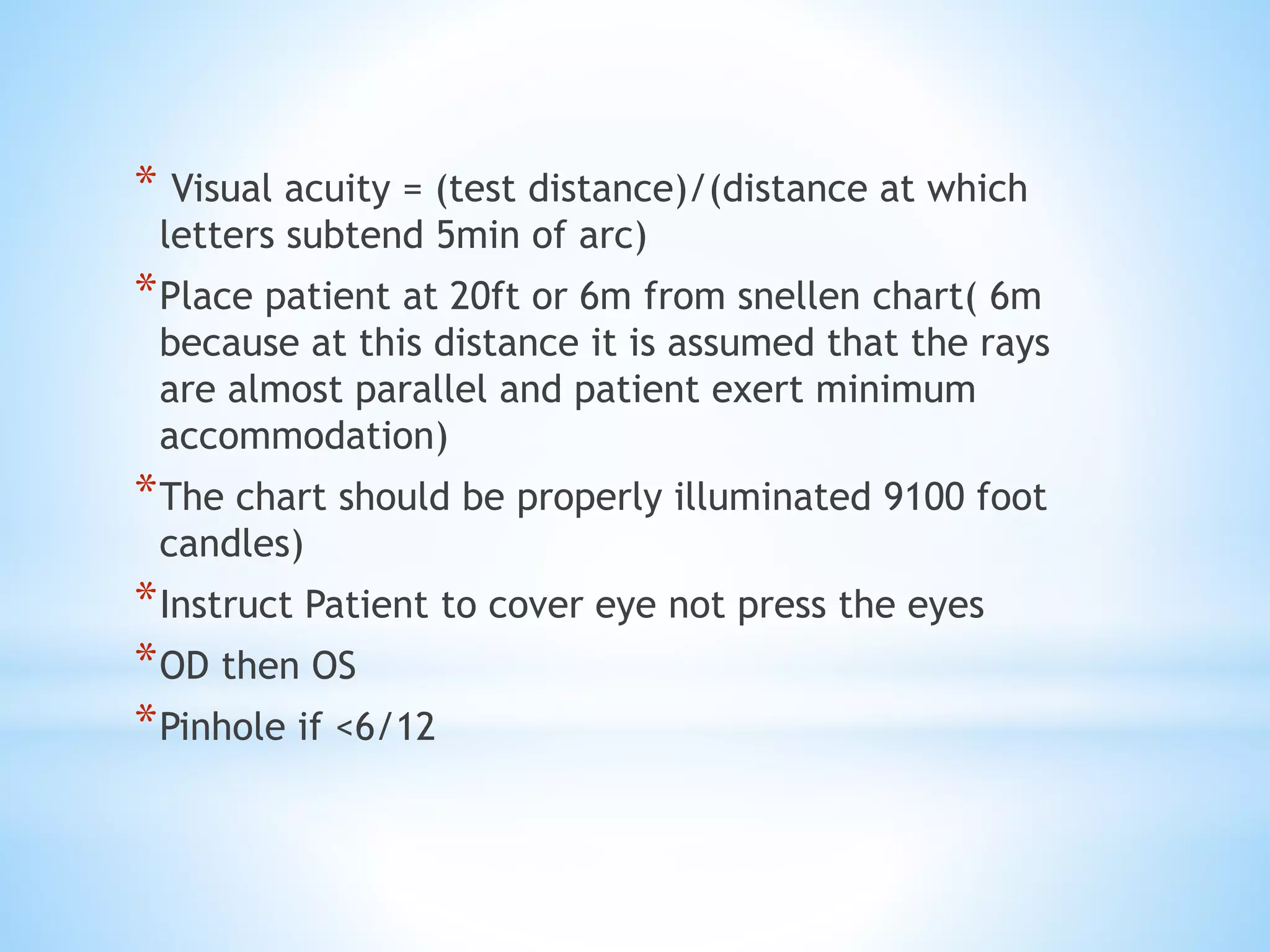 Visual Acuity Charts Pptx Graphics Software Computer Software And Applications