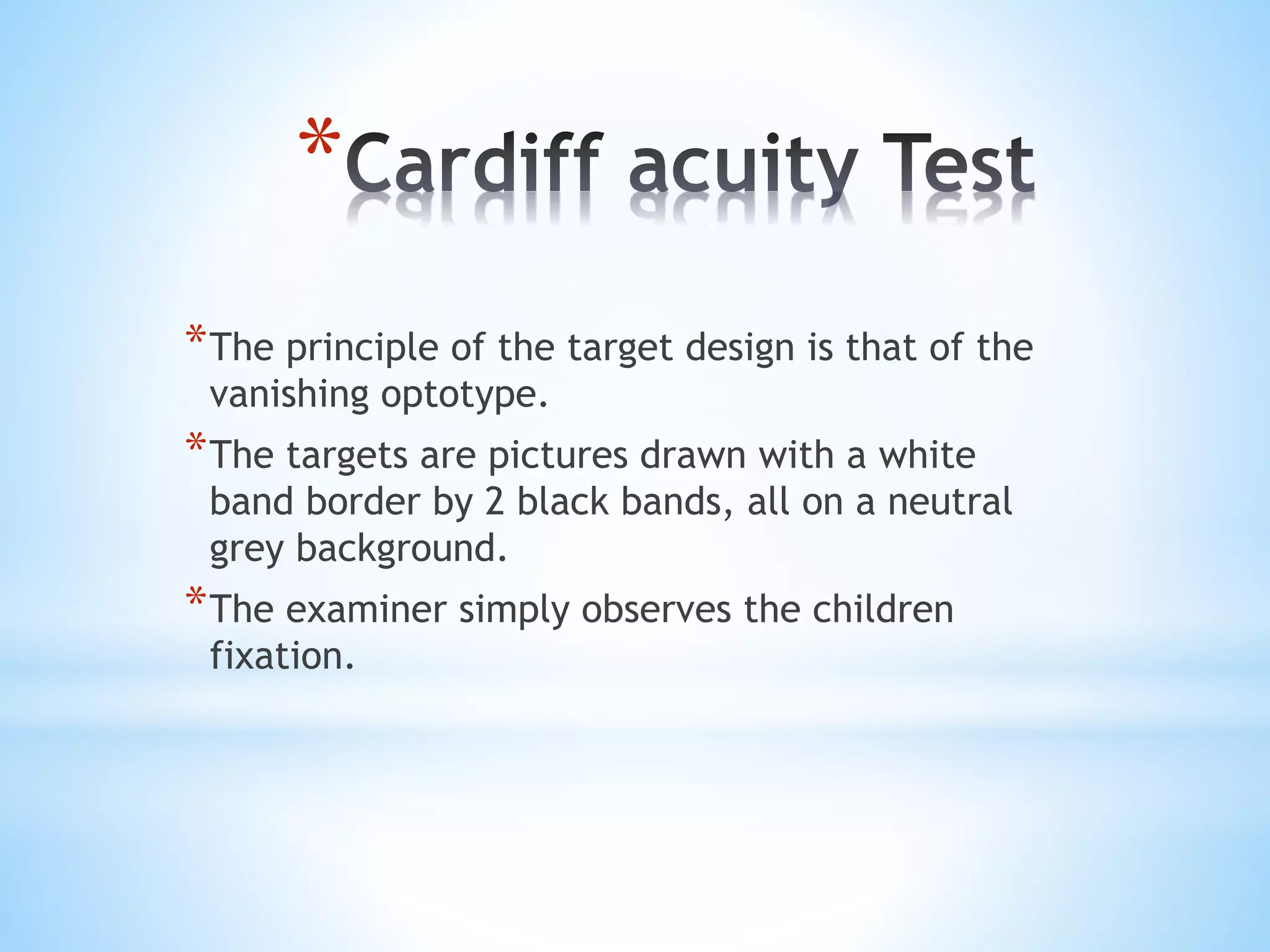 Visual acuity charts | PPTX | Graphics Software | Computer Software and ...