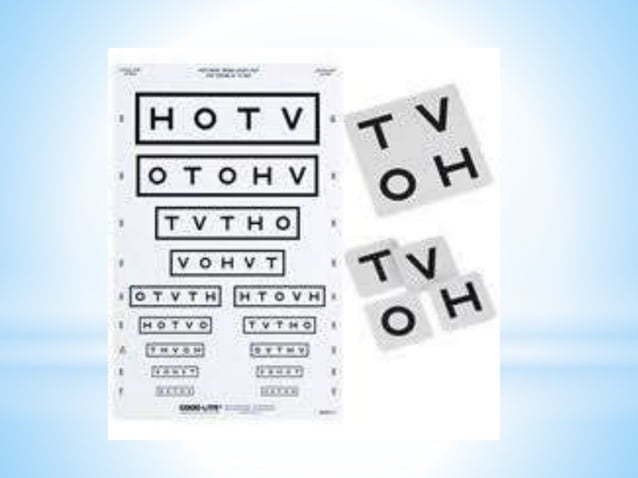 Visual acuity charts | PPTX | Graphics Software | Computer Software and ...