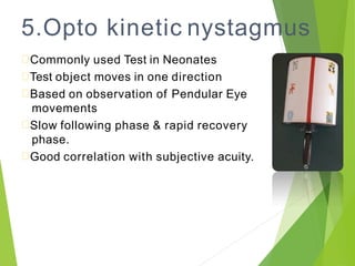 Visual acuity in child converted | PPTX