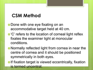 Visual acuity in infants | PPTX