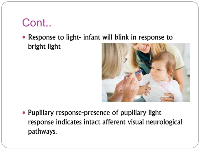 Visual acuity in infants | PPTX