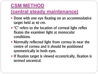 Visual acuity in infants | PPTX
