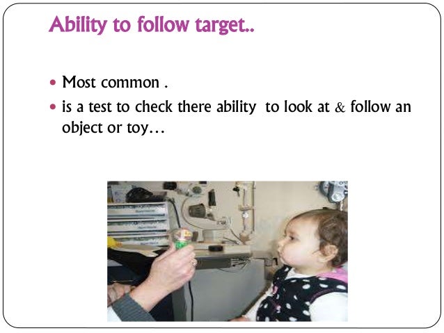 Visual Acuity In Infants Visual Acuity In Infants