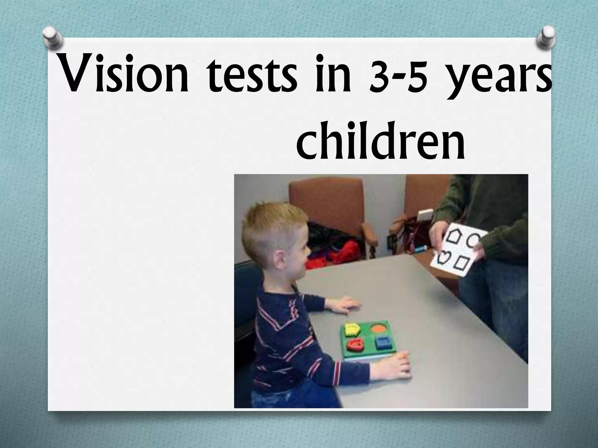 Visual acuity in preschool children | PPTX