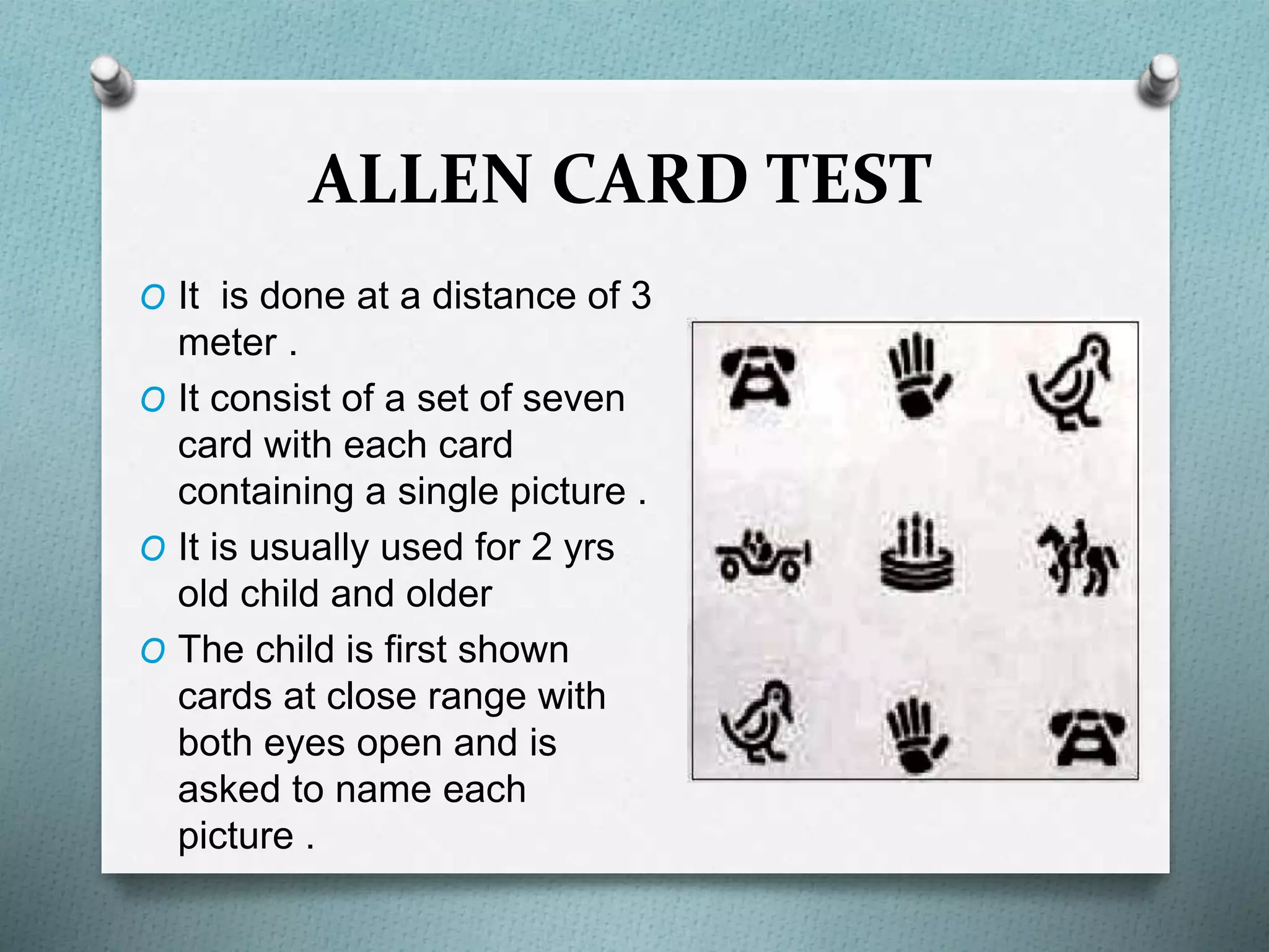 Visual acuity in preschool children | PPTX