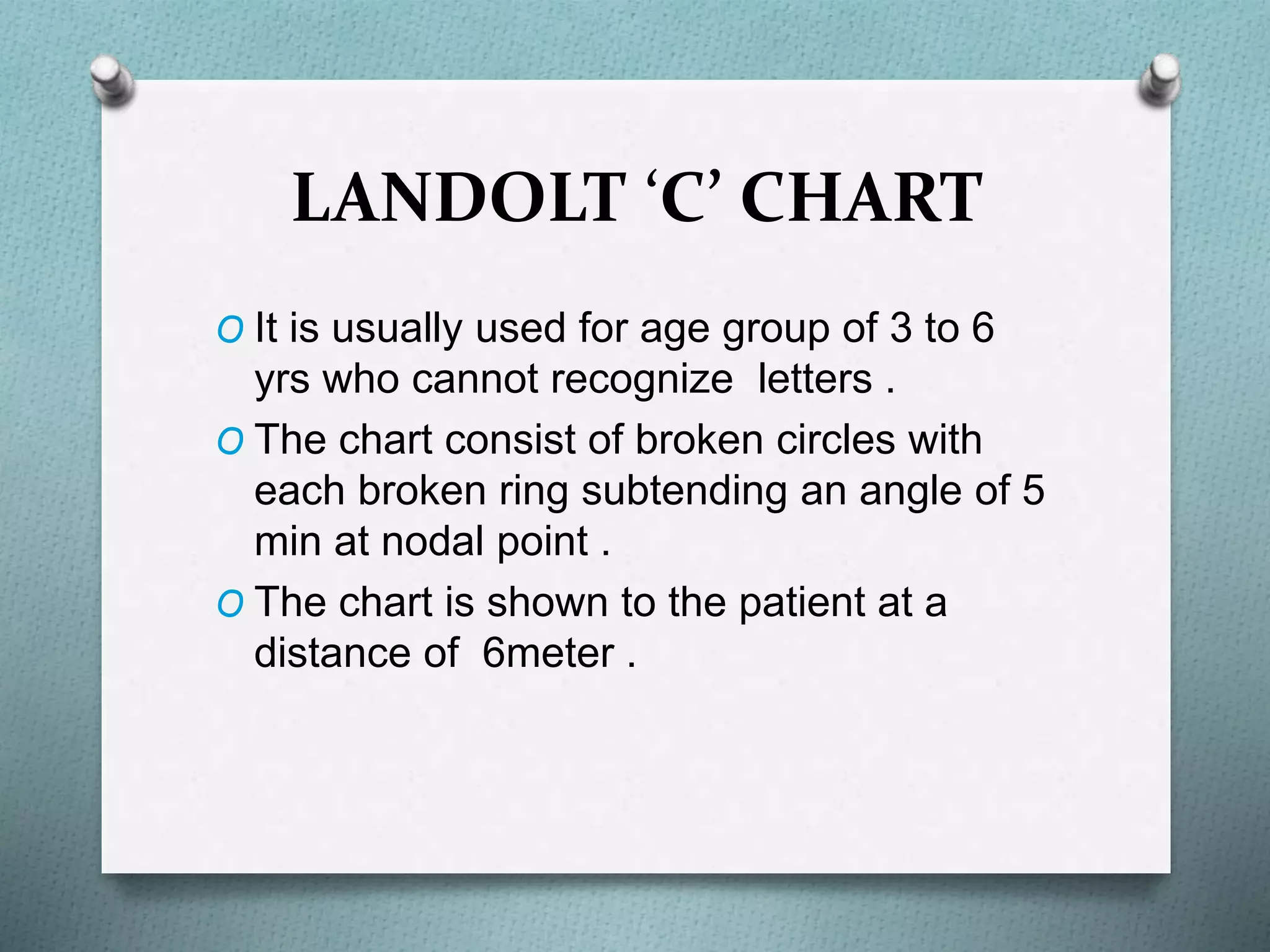 Visual acuity in preschool children | PPTX
