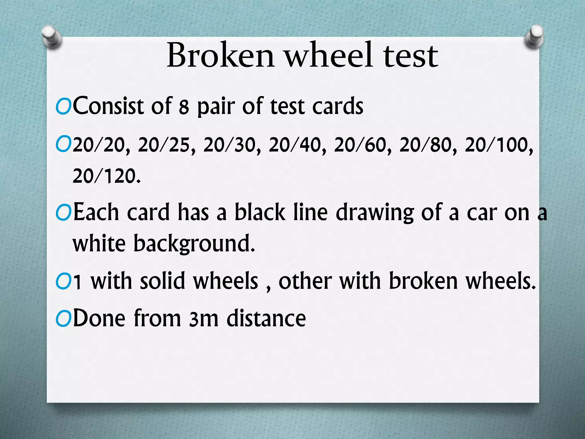 Visual acuity in preschool children | PPTX