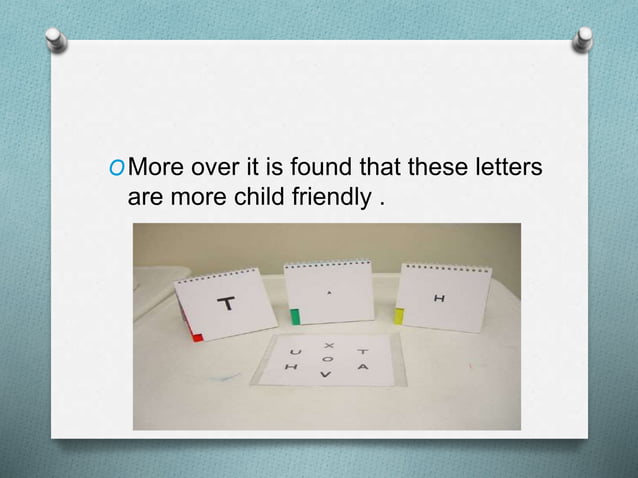 Visual acuity in preschool children | PPTX | Daycare and Pre-School ...