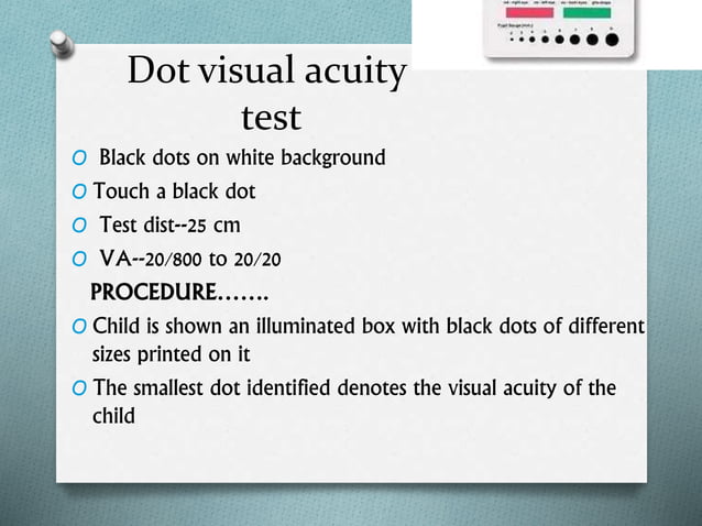 Visual acuity in preschool children | PPTX | Daycare and Pre-School ...