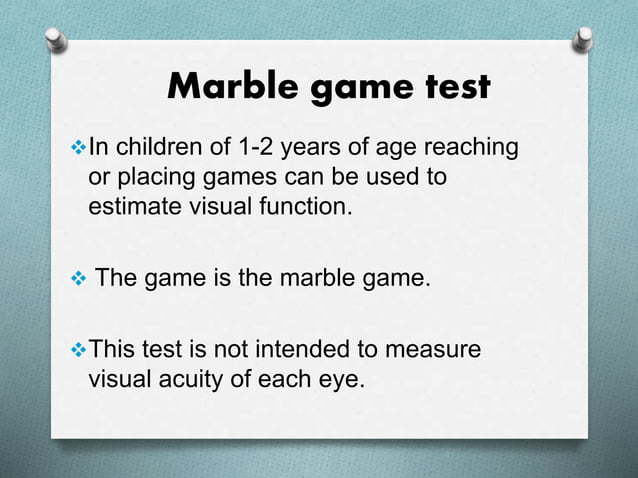 Visual acuity in preschool children | PPTX | Daycare and Pre-School ...