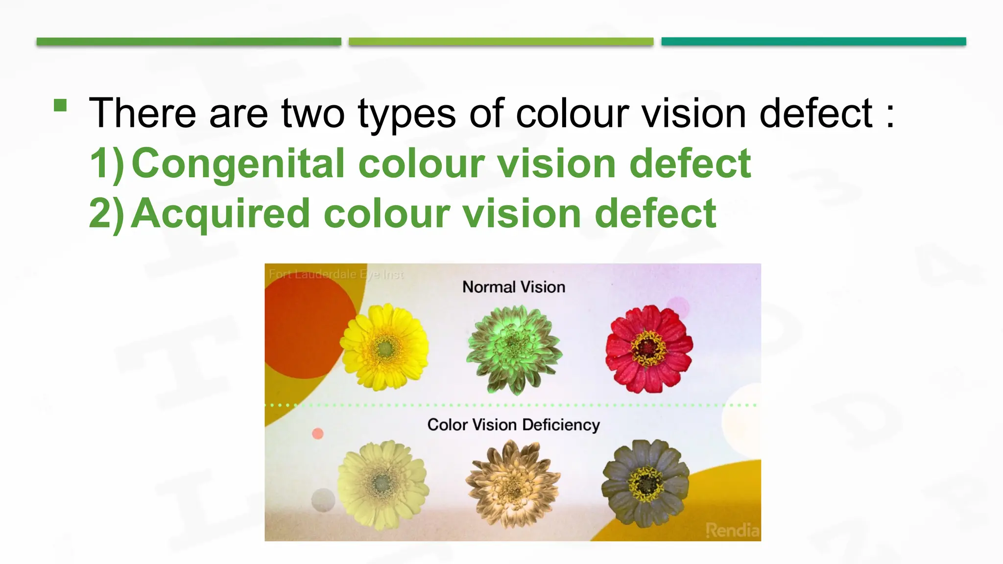 visual acuity : Near, pinhole and color vision | PPTX