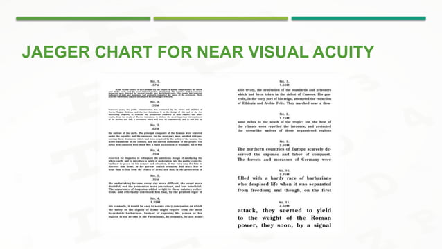 visual acuity : Near, pinhole and color vision | PPTX | Eye and Vision ...