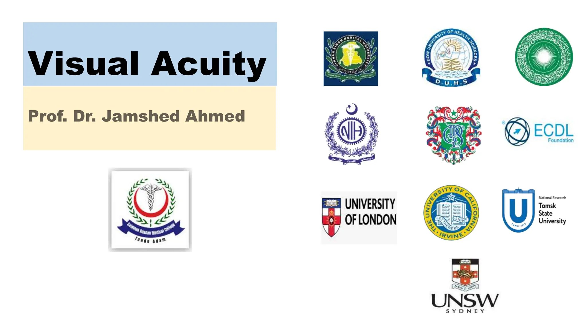 Visual Acuity and Its Importance in life | PPTX