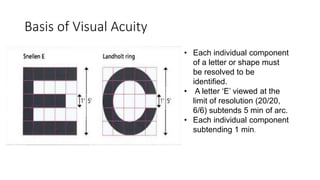 Visual Acuity and Its Importance in life | PPTX | Eye and Vision ...