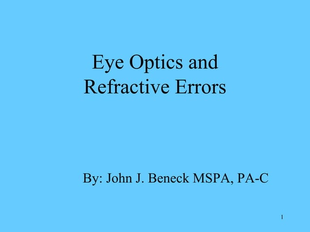 Visual Acuity & Refractive Errors.ppt
