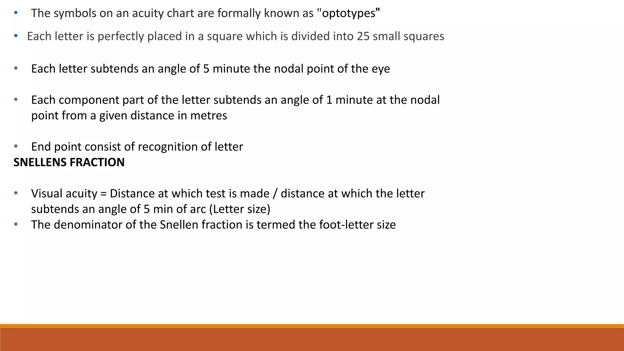 Visual acuity testing | PPTX | Eye and Vision Conditions | Diseases and ...