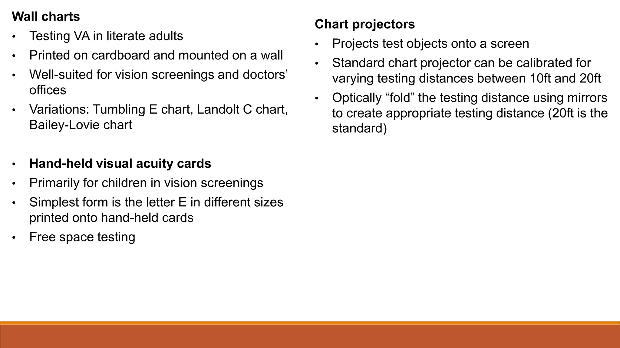 Visual acuity testing | PPTX | Eye and Vision Conditions | Diseases and ...