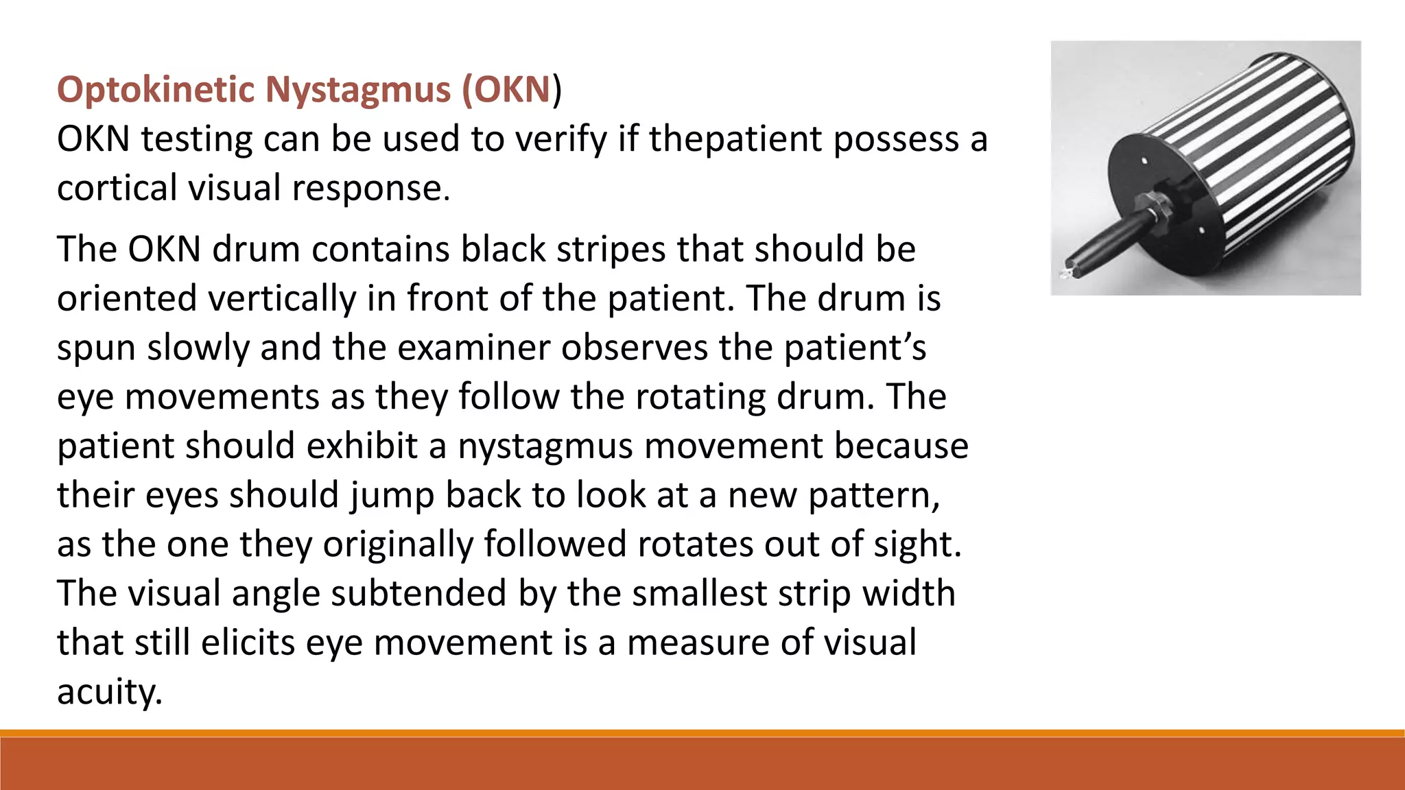 Visual acuity testing | PPTX