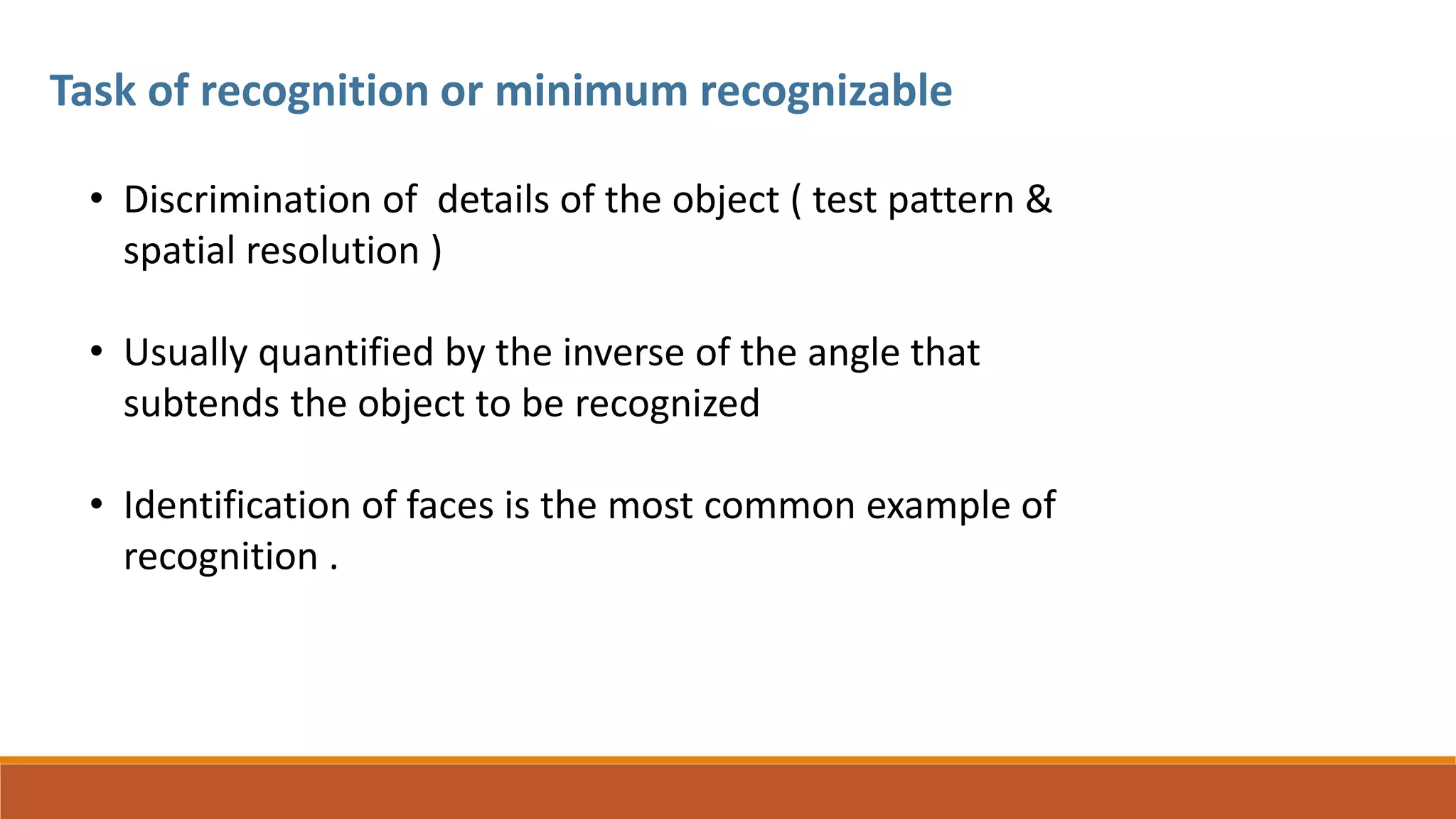Visual acuity testing | PPTX
