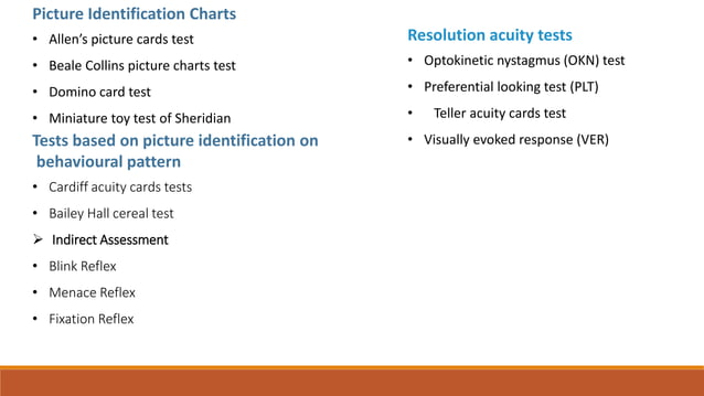 Visual acuity testing | PPTX | Eye and Vision Conditions | Diseases and ...