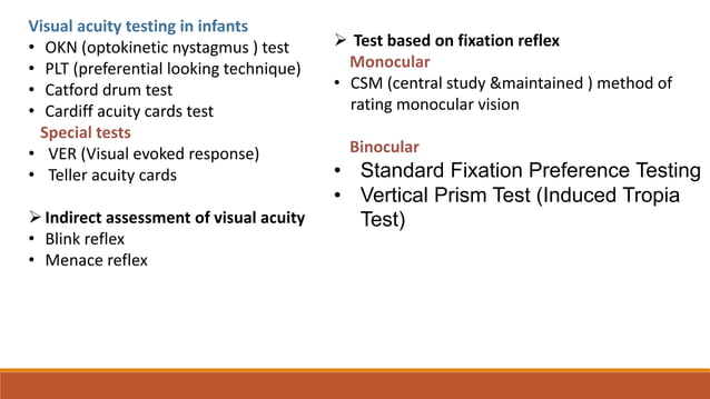Visual acuity testing | PPTX | Eye and Vision Conditions | Diseases and ...