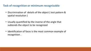 Visual acuity testing | PPTX