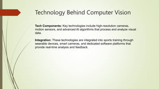 Visual AI and Computer Vision in Sports Training | PPT