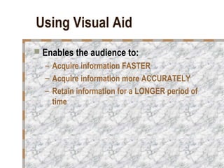 Visual aid (3) | PPT