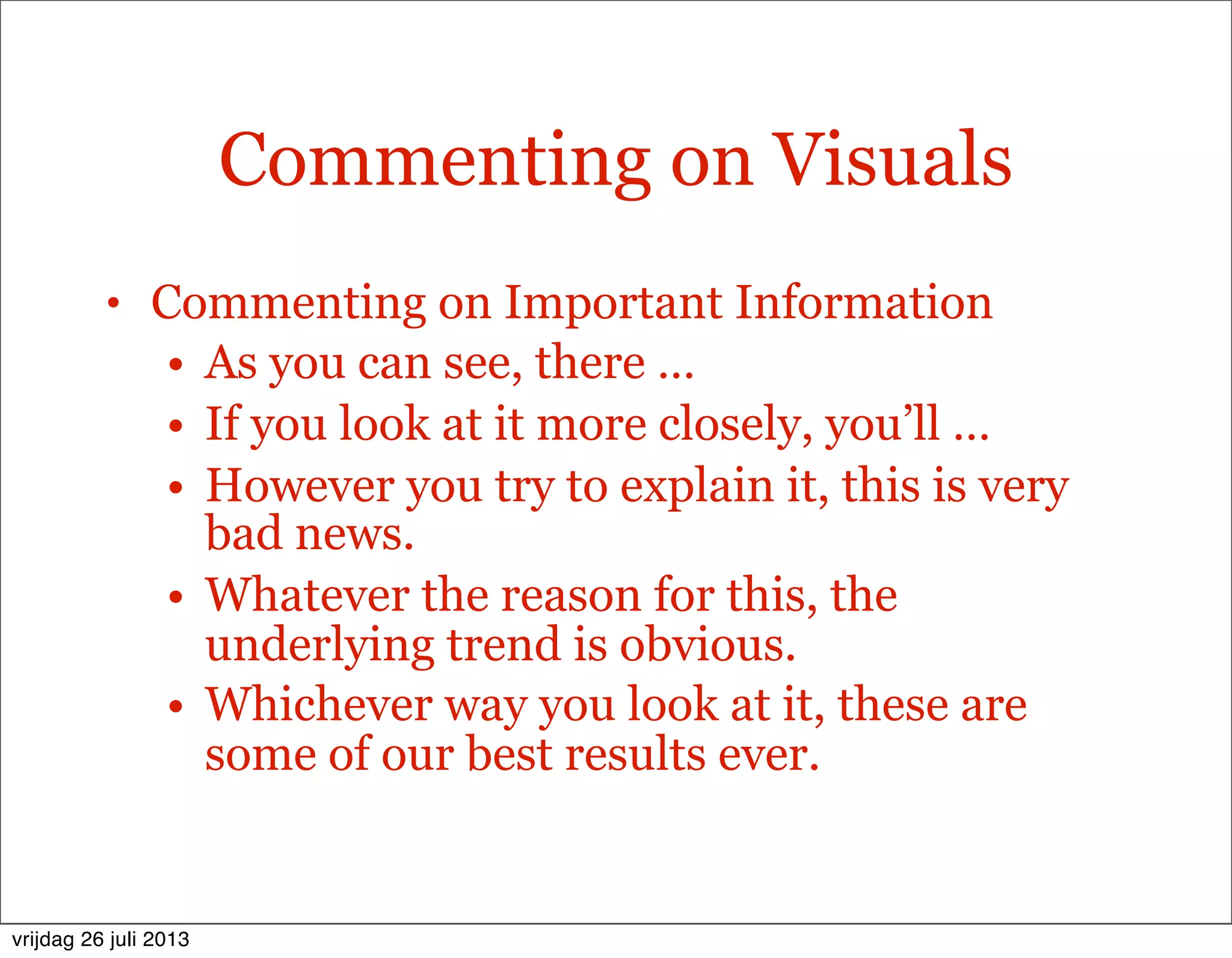 Presentations: Visual aids | PDF