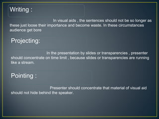 Visual aids | PPT