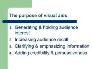 visual_aids.ppt For Business Communication | PPT