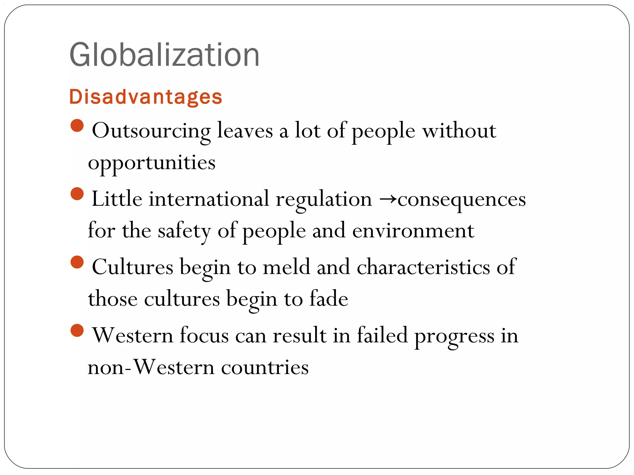 Visual aids - Globalization | PPT