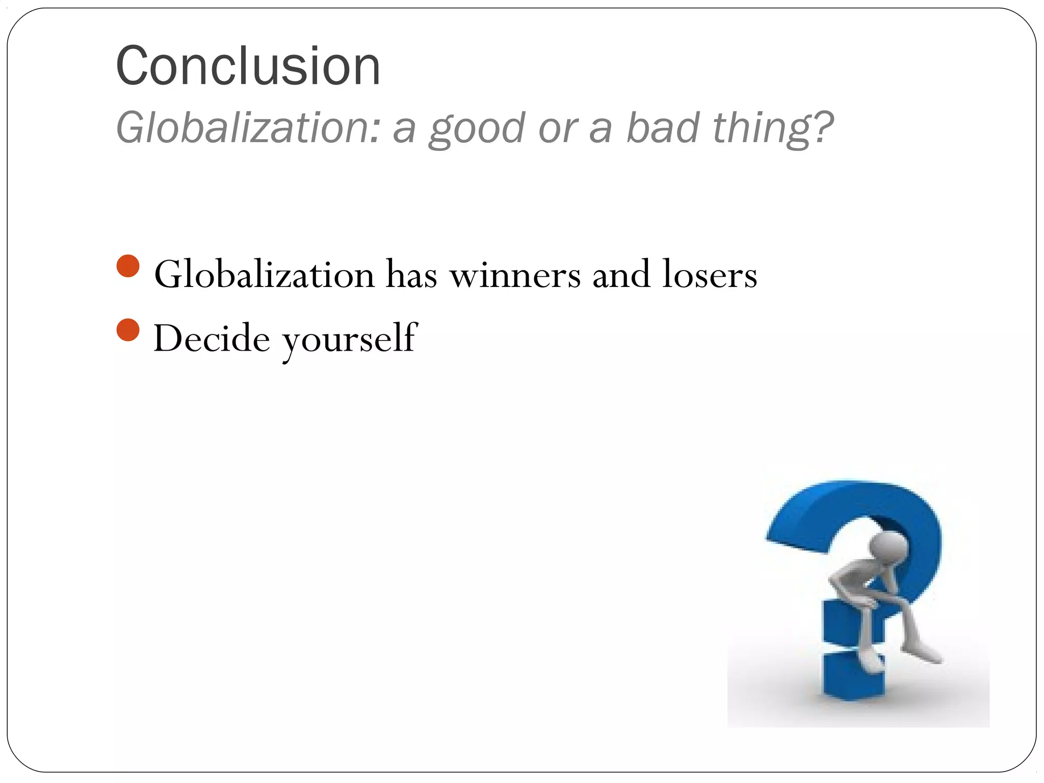 Visual aids - Globalization | PPT