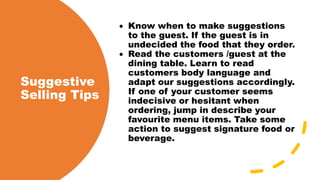 Food and Beverage Services | PPTX