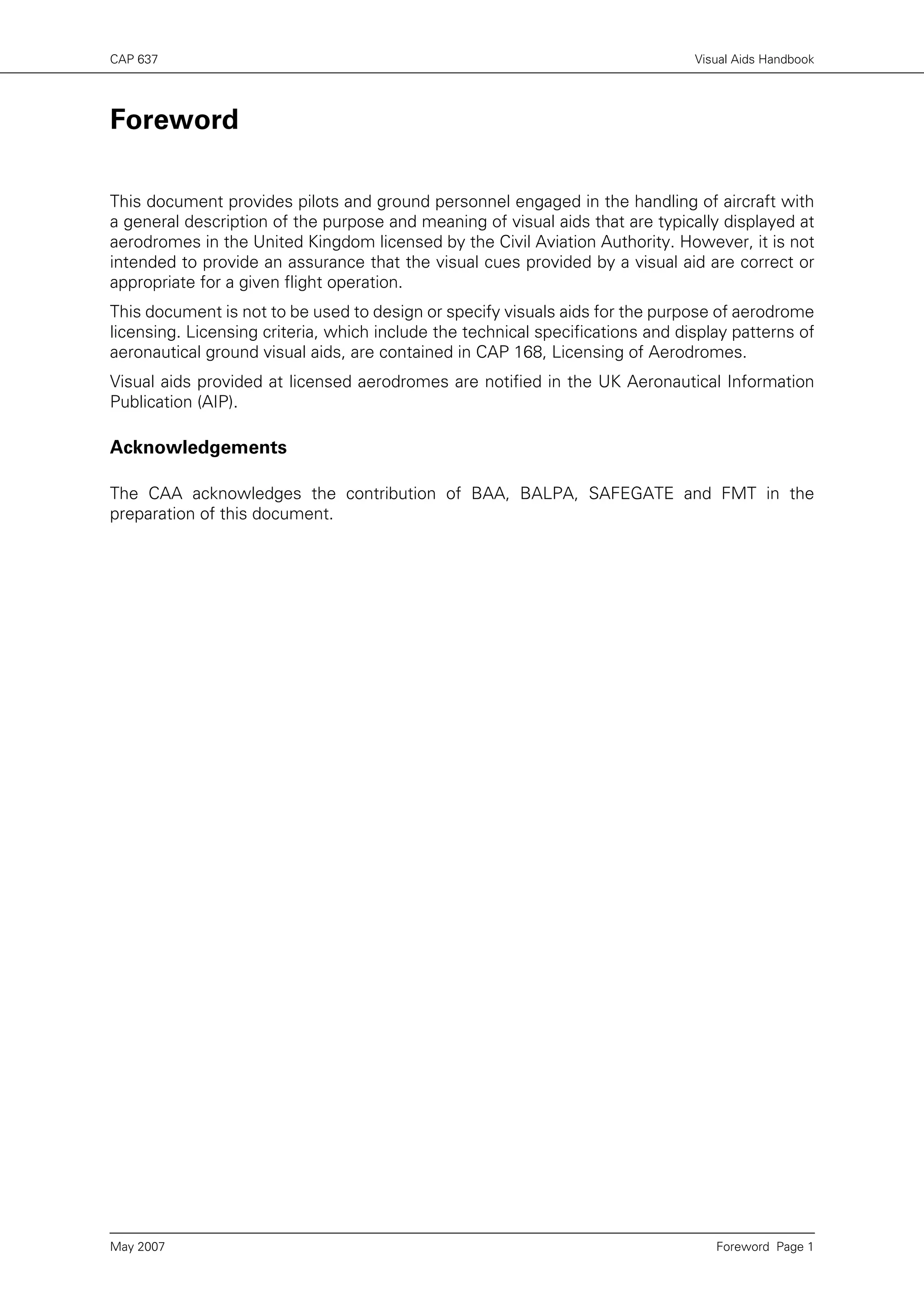 Visual aids handbook | PDF