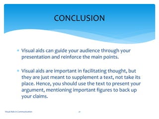 Visual aids new 1 | PPTX