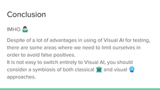 Visual AI Testing Using Applitools | PDF