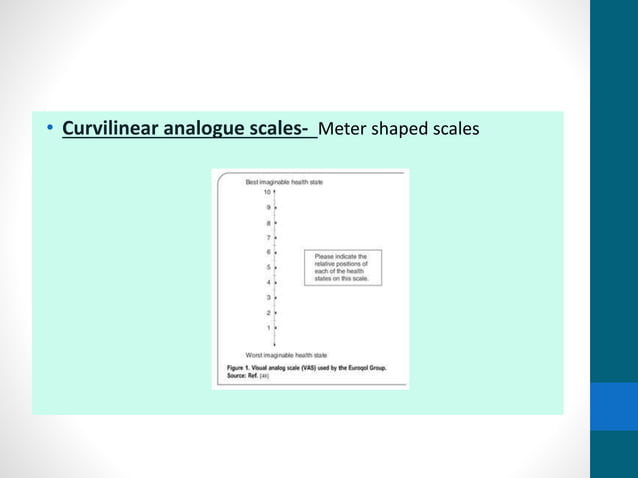 Visual analogue scale | PPTX