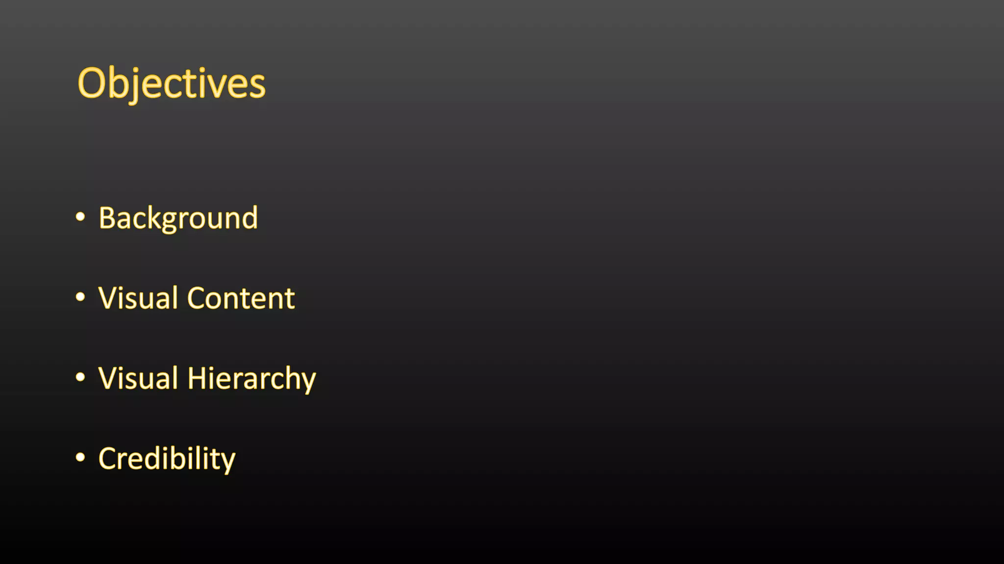 Visual analysis | PPTX