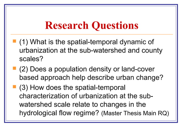 Visual analysis and pattern recognition using gis and remote sensing techniques presentation ...